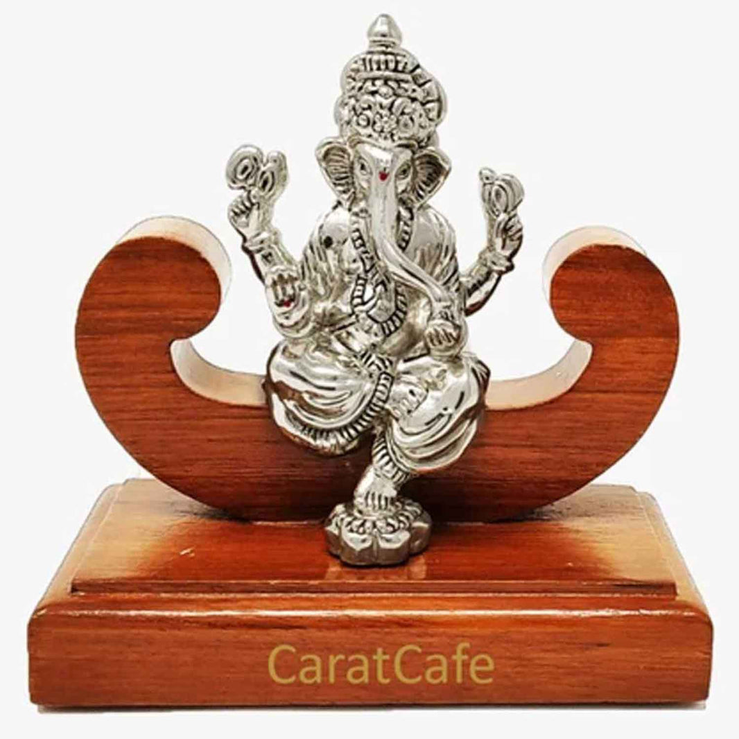 Pure Silver Idols & Figurines Hallmark Certified Murti ~ CaratCafe